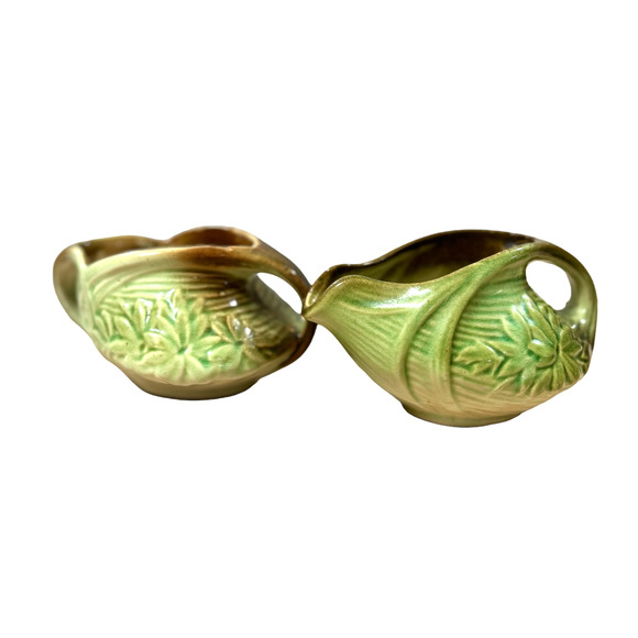 Mccoy | Accents | Vintage Mccoy Pottery Daisy Sugar Cream Set 94s Art Deco Shape | Poshmark